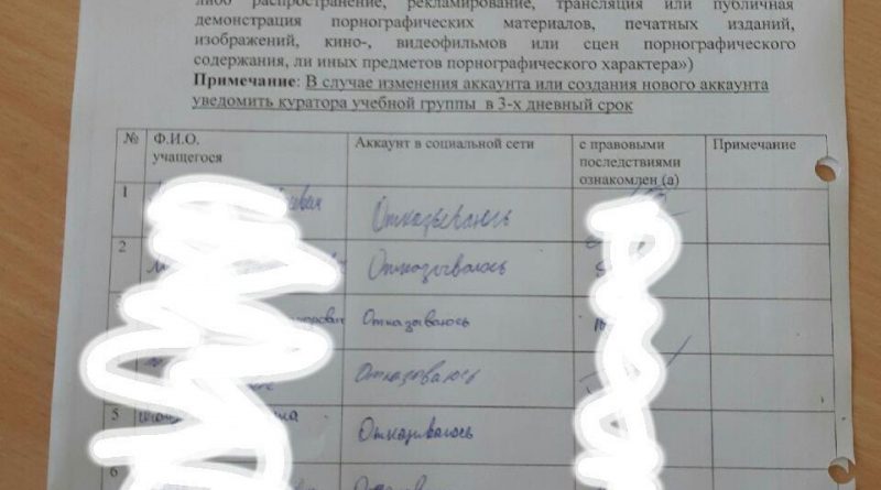 Могилёв: у студентов требовали логины и пароли от аккаунтов в соцсетях ...
