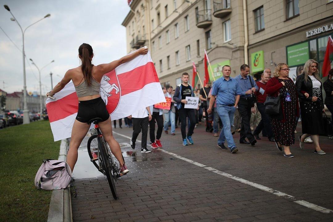 Picture of the protesters are beautiful but people have to push harder ...